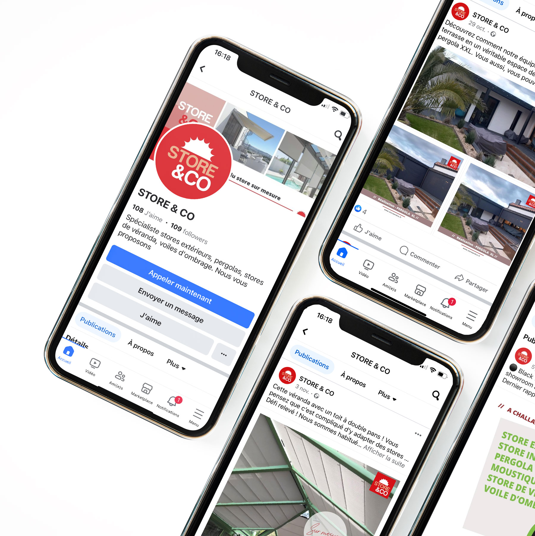Création et Animation des Réseaux Sociaux - AD et Com Vendée